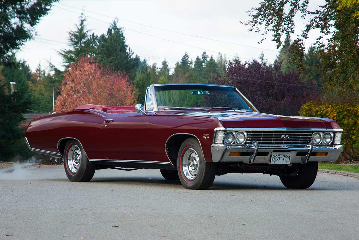 1967 Impala SS 427 4 speed.
